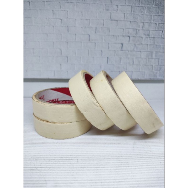 Duct Tape/Paper Insulation/Masking Tape (24mm, 12m) | Shopee Singapore