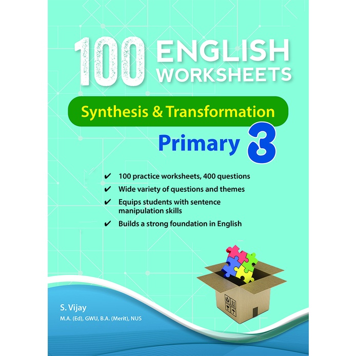 100 English Worksheets Primary 3 – Synthesis & Transformation | Latest ...
