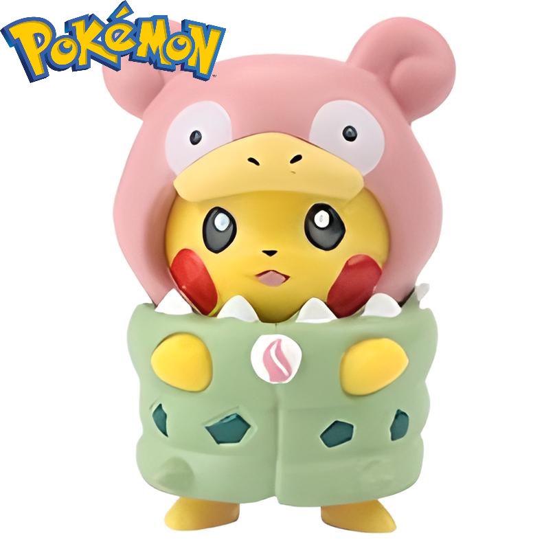 Pikachu cosplay model Galarian Slowpoke hippo Japanese Anime Pokemon ...