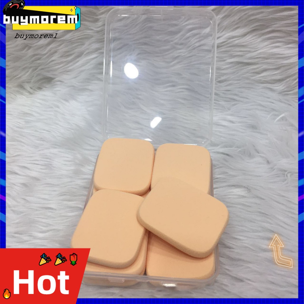 BUYMEZ 12Pcs/Box Compact Makeup Puff for Women Makeup Setting Powder ...