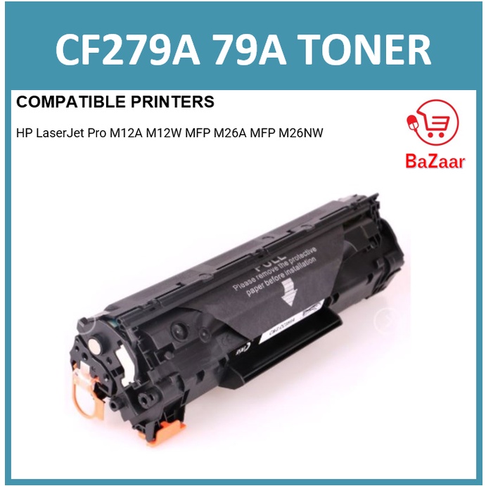 [Compatible] HP Laser Toner Cartridge CF279A 79A 79 for HP Printer M12A ...