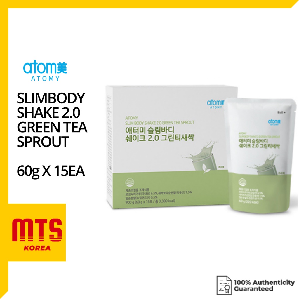 Atomy Slim Body Shake 2.0 Nutritional Balance Drink Slim Body Shake (65 g x 15 packs) | Shopee ...