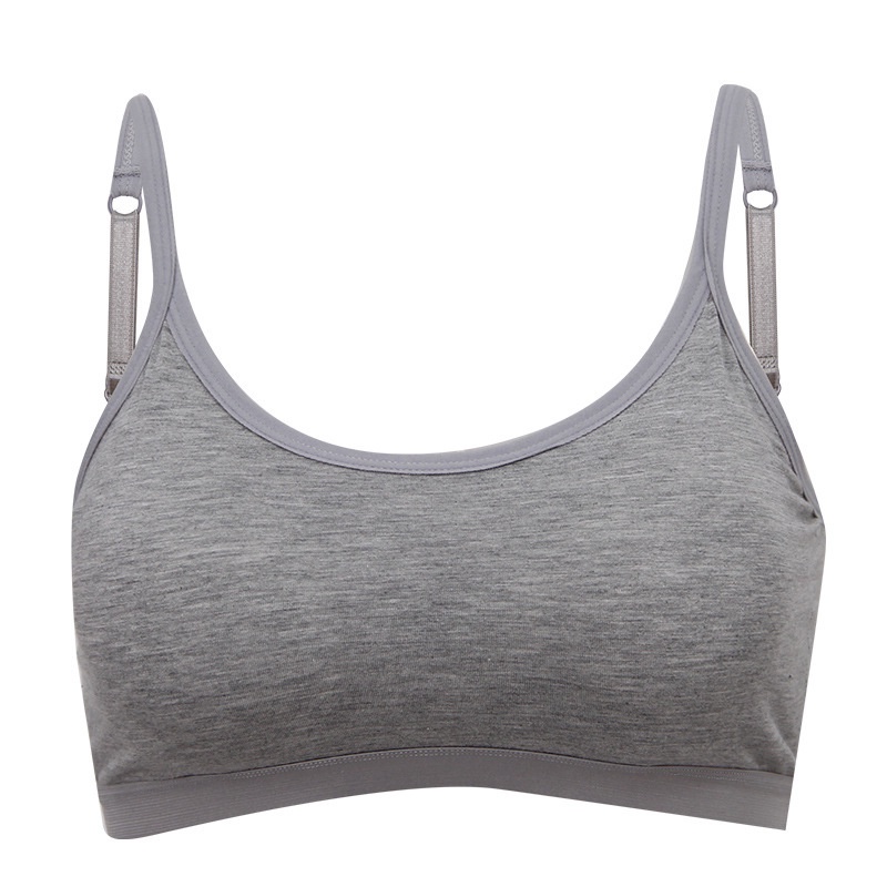 『Ready stock』One-Piece Fixed Cup Underwear With Chest Pad No Steel Ring ...