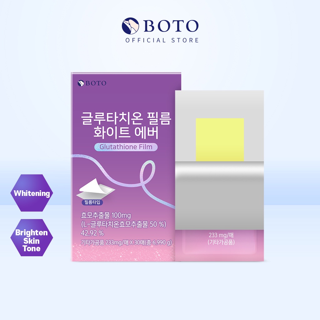 [NEW ITEM] BOTO Glutathione Film Direct to Mouth | Shopee Singapore