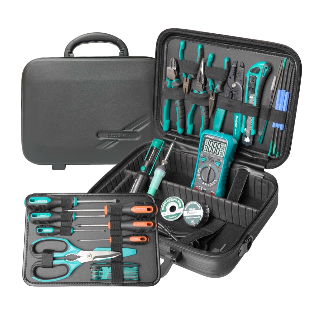 Pro'sKit PK-710KB Basic Electronic Tool Kit (220V) | Shopee Singapore