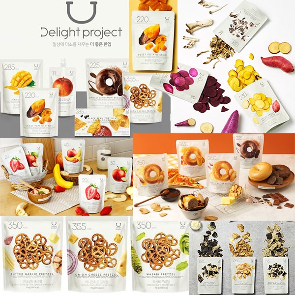 [ olive young delight project 117kcal diet & vegan snack contains 4g of ...