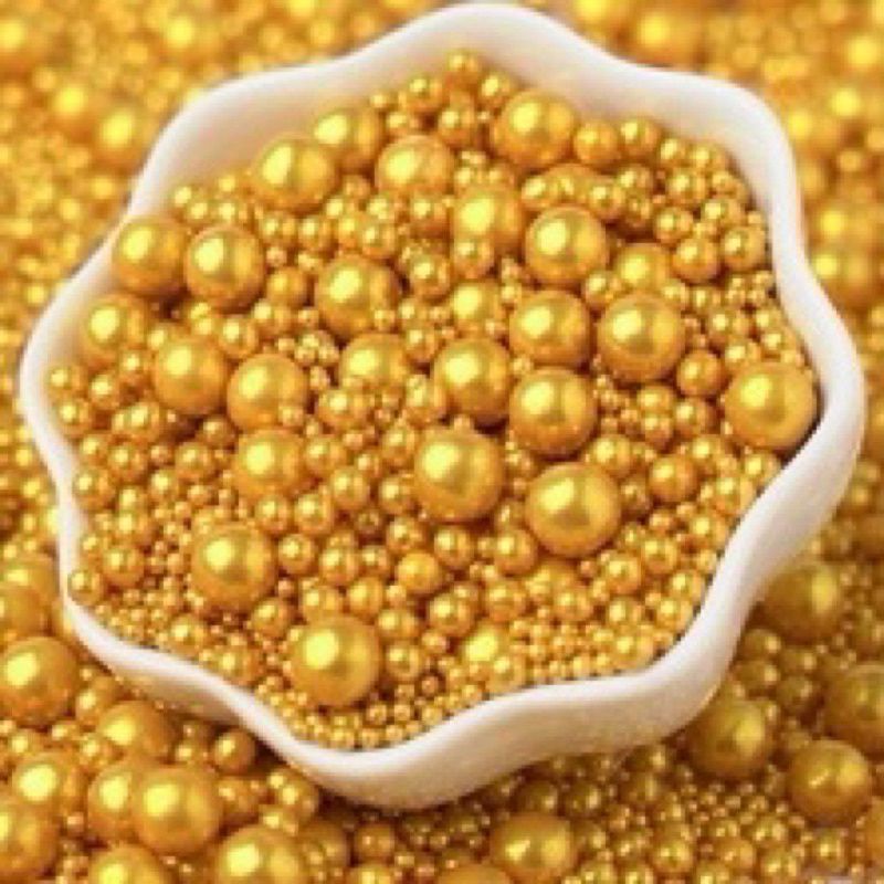 Spikel/sprinkle mix gold 10gr Edible) | Shopee Singapore