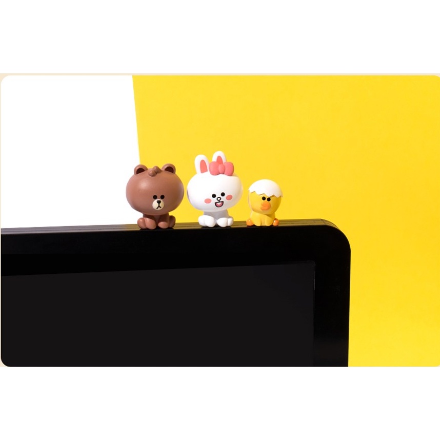 READY LINE FRIENDS Mini Brown Cony Sally Monitor Figure | Shopee Singapore