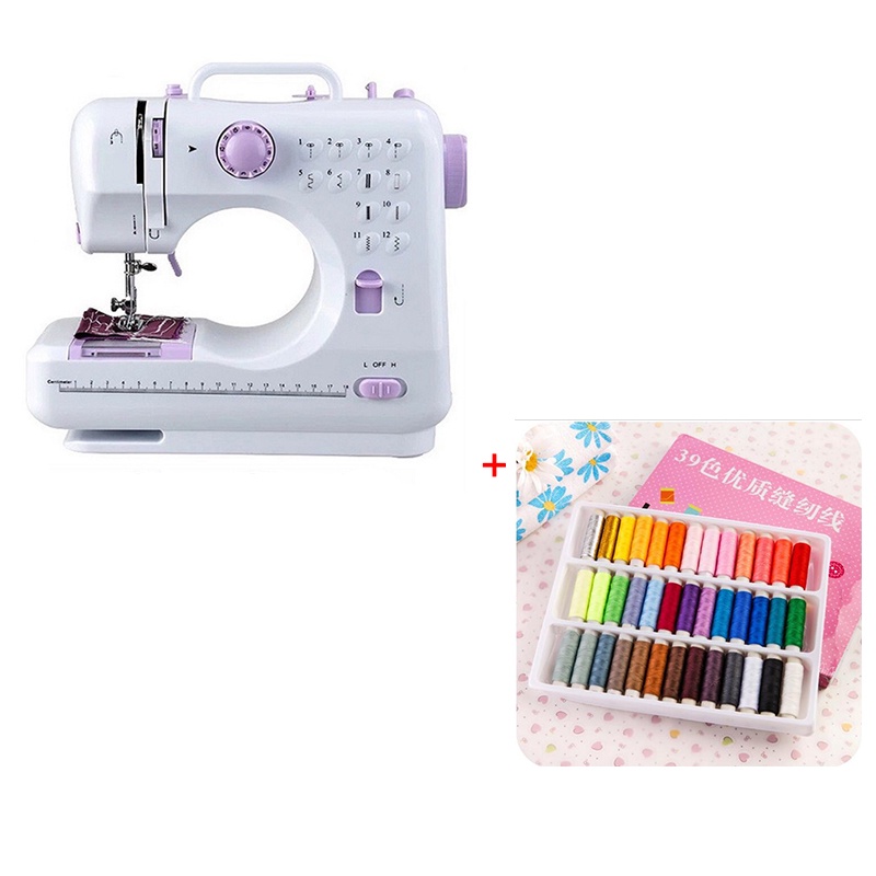 🔥SHIP IN 24H🔥 Portable mini sewing machine Electric Mini Home Use ...