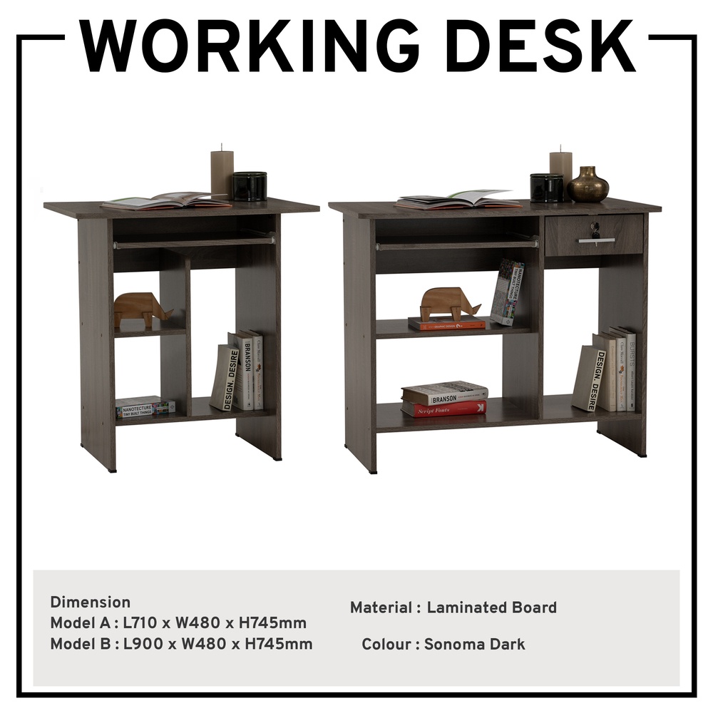 Working Desk Office Table Study Desk Table | Shopee Singapore