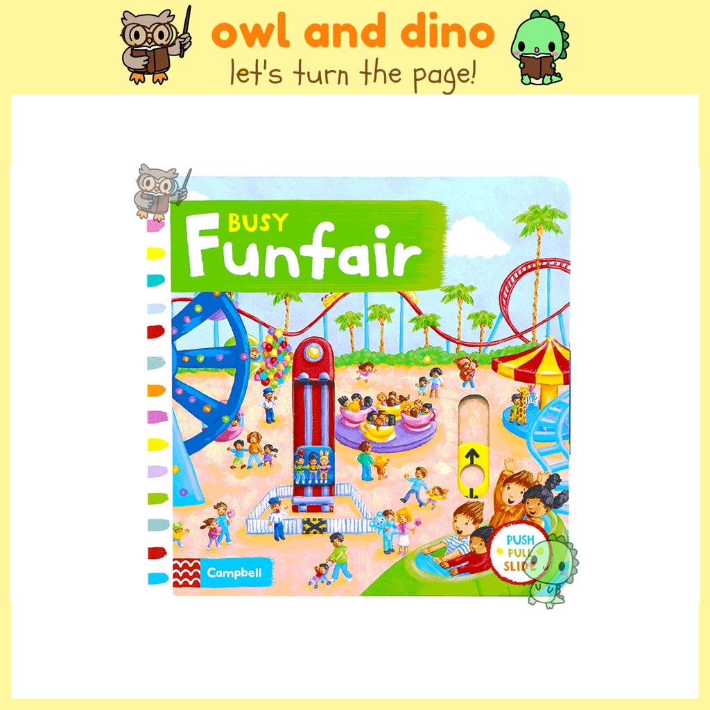 Busy Funfair (Interactive Boardbook) | Shopee Singapore