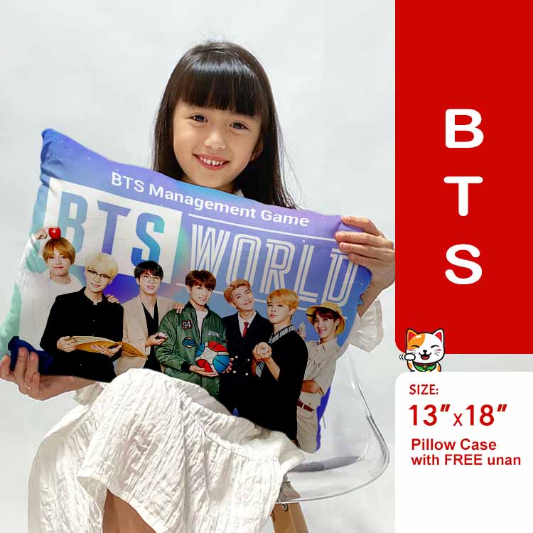 BTS RM, Jin, Suga, J-Hope, Jimin, V, Suga, Jungkook Collection Pillow ...