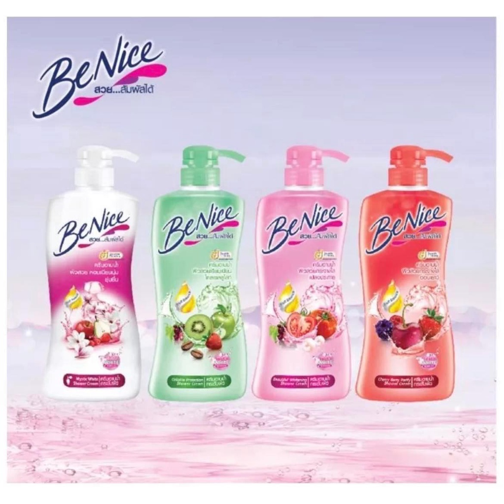 [SG INSTOCK] Be Nice Fruit Essence & Nano White Shower Cream 450ml ...