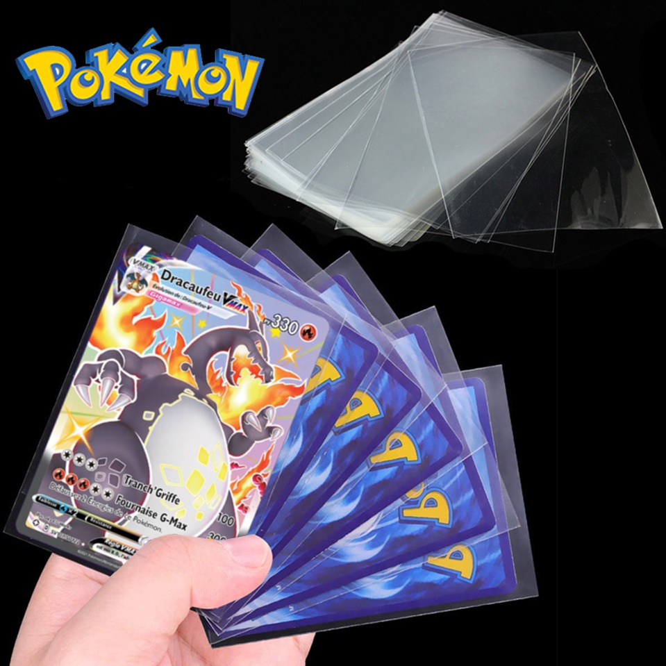 100pcs/lot Pokemon Card Sleeves Cards Protector Barrie for magical the ...