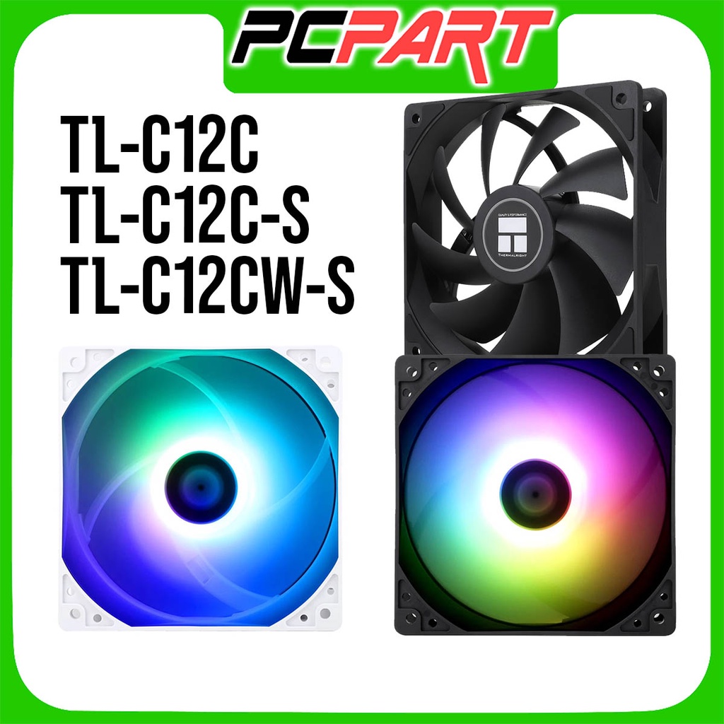 Thermalright TL C12C, TL C12C S, TL C12CW S LED ARGB Synchronous main ...