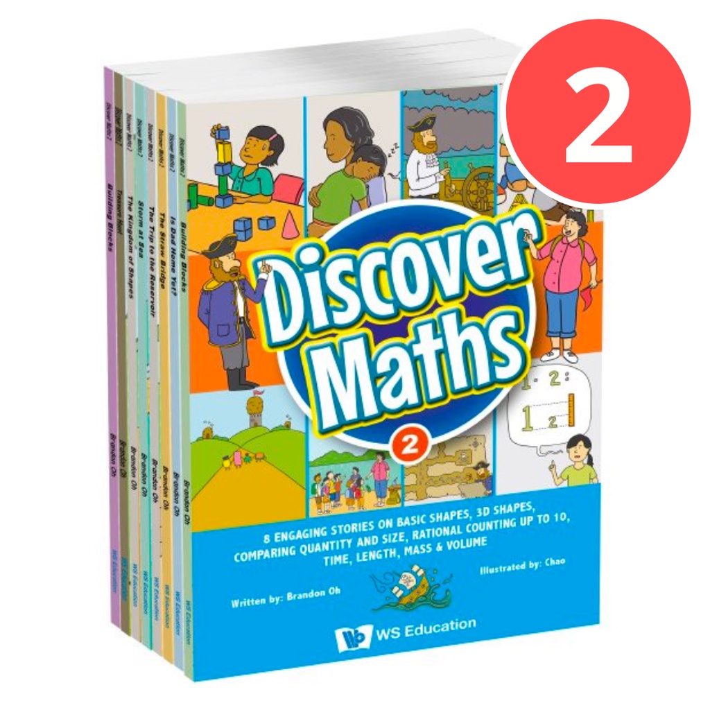 WS Discover Maths 2: Basic Shapes, 3D Shapes, Comparing Quantity and ...