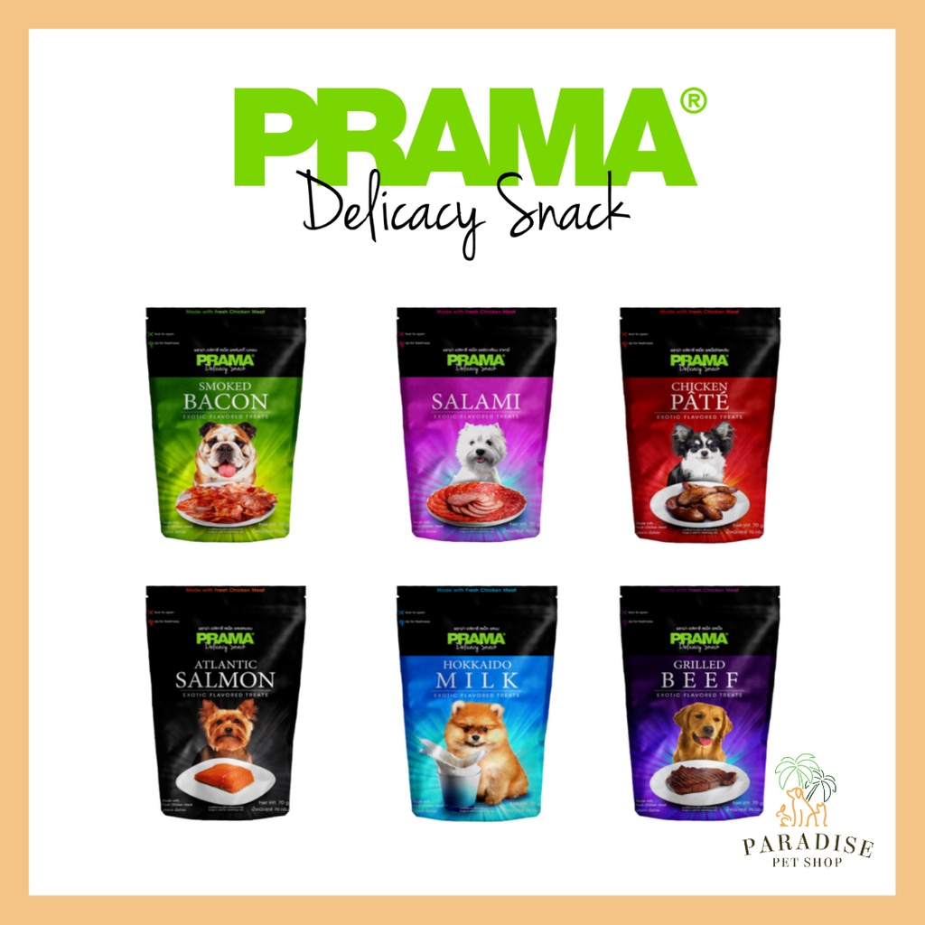 Prama Delicacy Snack Dog Treats (70g) | Shopee Singapore