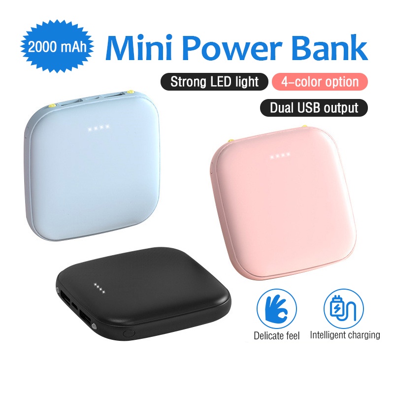 [SG Local Stock] 20000 mAh Power Bank Mini Portable Powerbank Fast ...