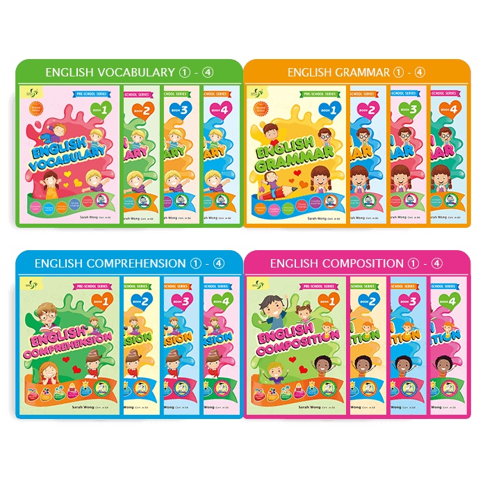 Beginner English Ultimate Pack Bundle of 16 Books ( Preschool ...