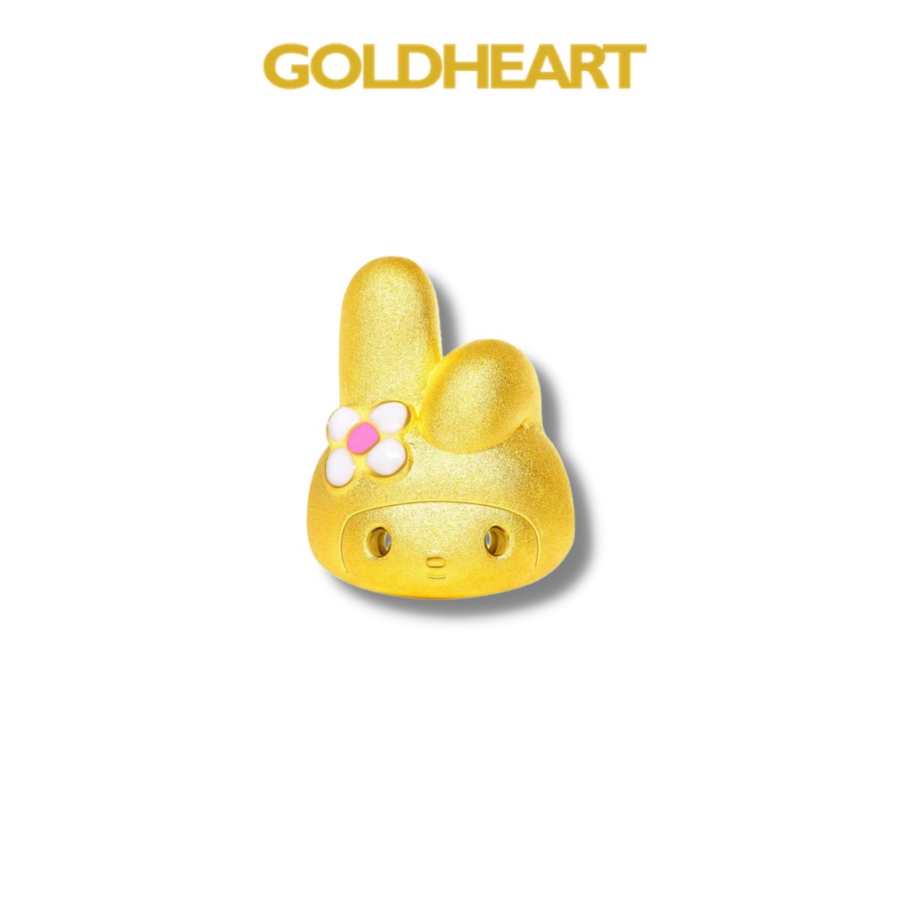 Goldheart 999 Gold Sanrio Characters My Melody Charm | Shopee Singapore