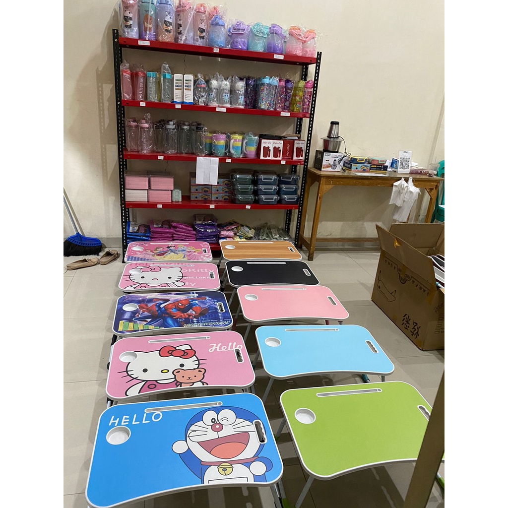Folding Table / Laptop HANDLE HANDS Table / Children Folding Table ...