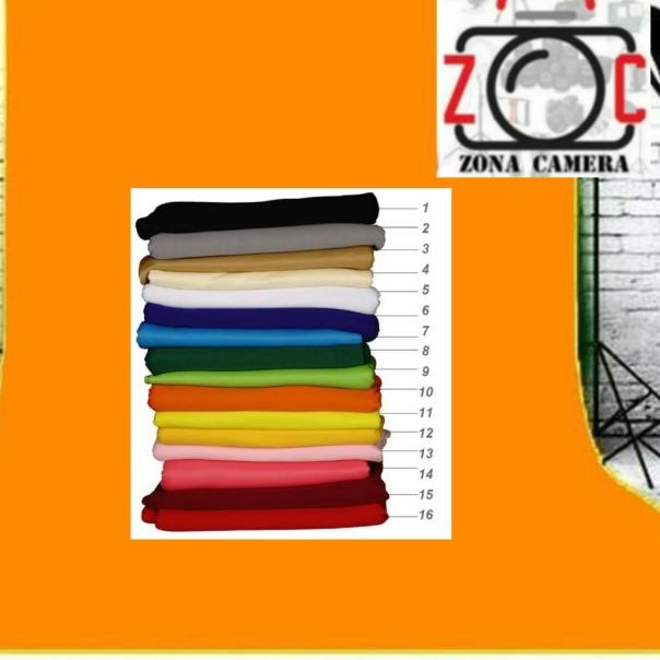 LAYAR Orange Background Fabric Photo Video Studio Backdrop Back Ground ...