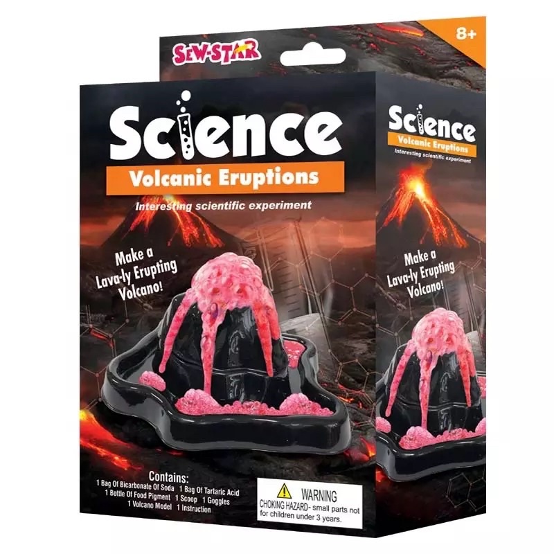 Educational Science Experiment kit for kids STEM (Volcano Eruptions ...