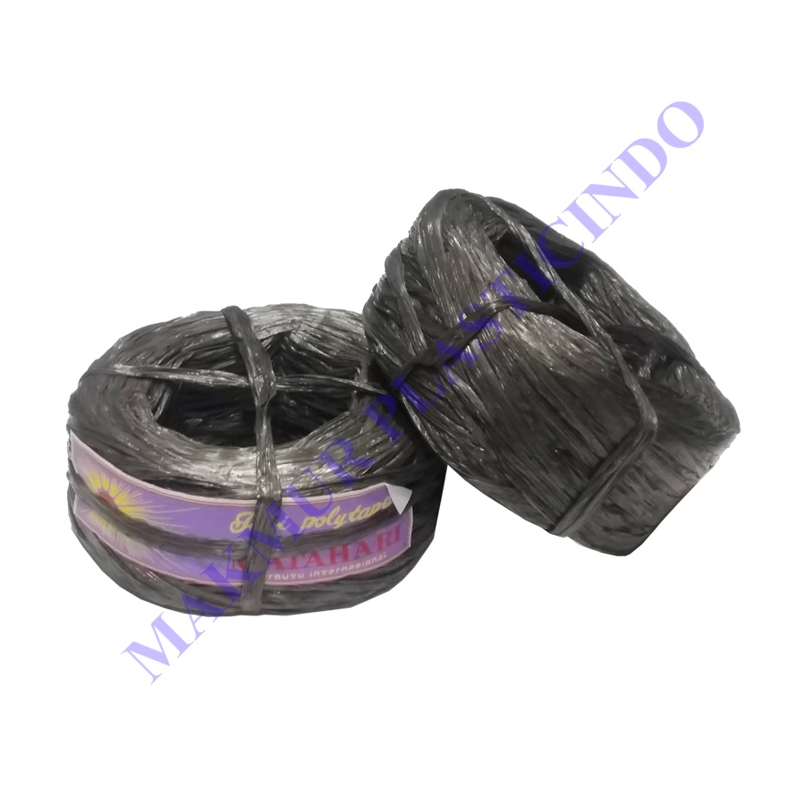 MATAHARI Sun Brand Black 200 Gram Black Plastic Rope/Rafia | Shopee ...