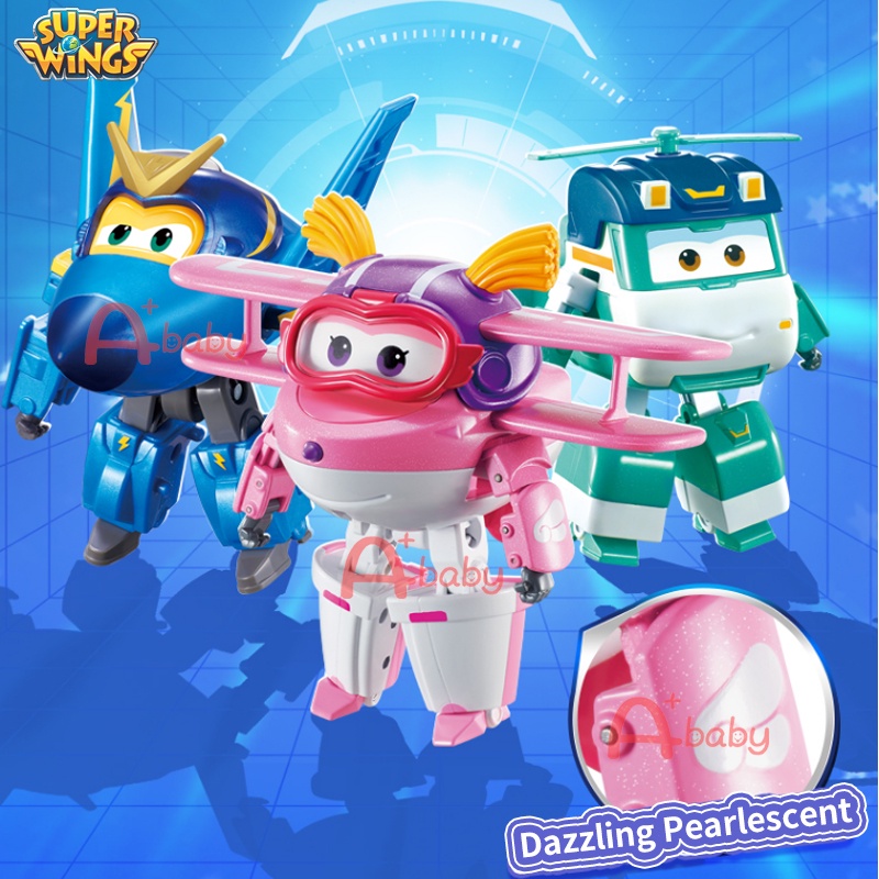 [A+baby] Super Wings (New Characters Ellie/Shine/New-Jerome) Auldey ...
