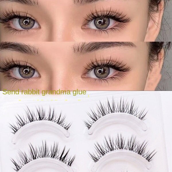 Asian 110 Girls Eyelashes Grandma Thai Rabbit Hot Girl Pure Wild ...