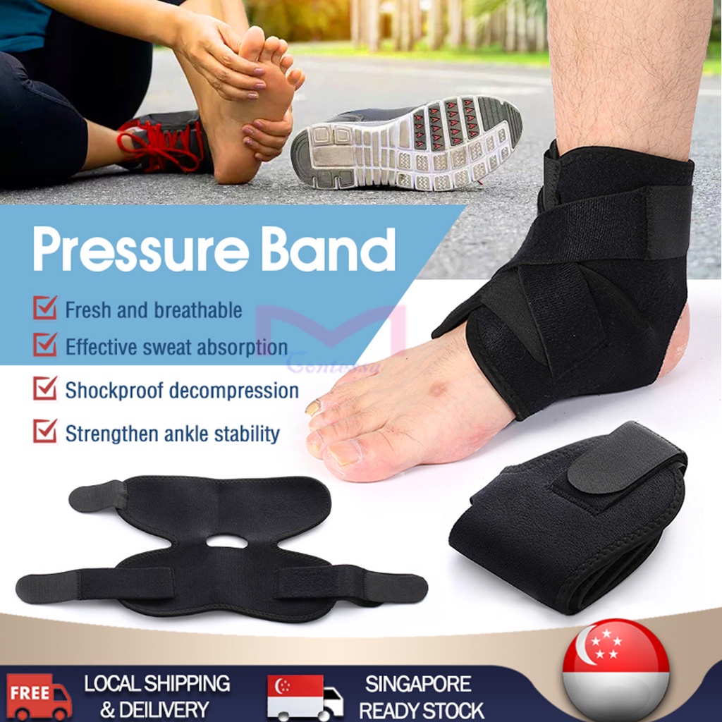 [Local Stock] Elastic Ankle Support Bandage /Ankle Strap Anti Slip ...