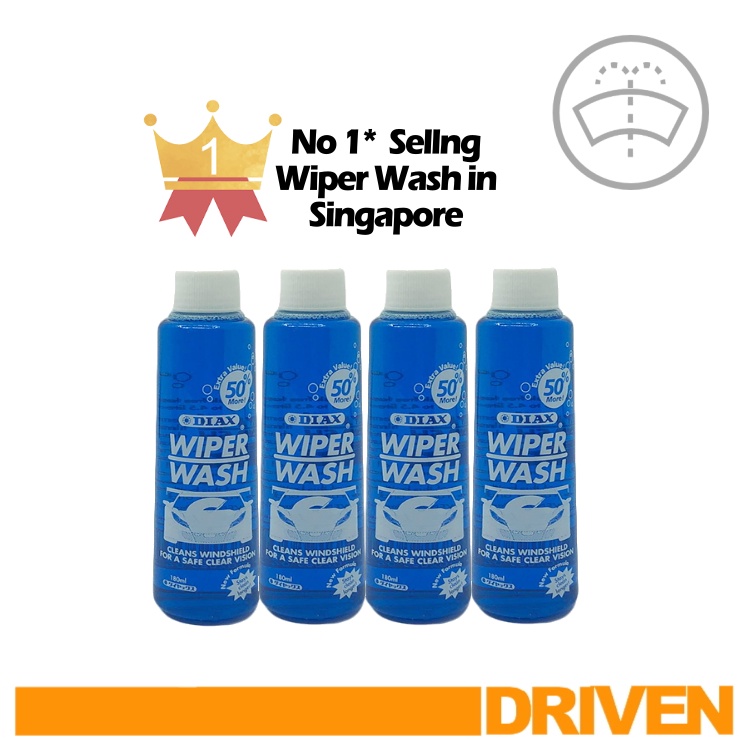 Diax Wiper Wash 180ml (Bundle Deal) | Shopee Singapore