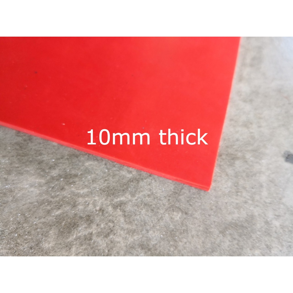10mm Maxx-Seal Latex Rubber Sheet Natural Rubber Sheet ( NR Red ...