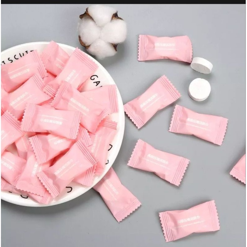 Portable Compress Disposable Mini Towel (Soak in water or Alcohol ...