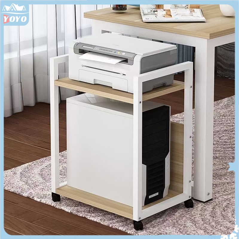 [READY STOCK]Printer Stand Computer Host Shelf Floor-to-ceiling Printer ...