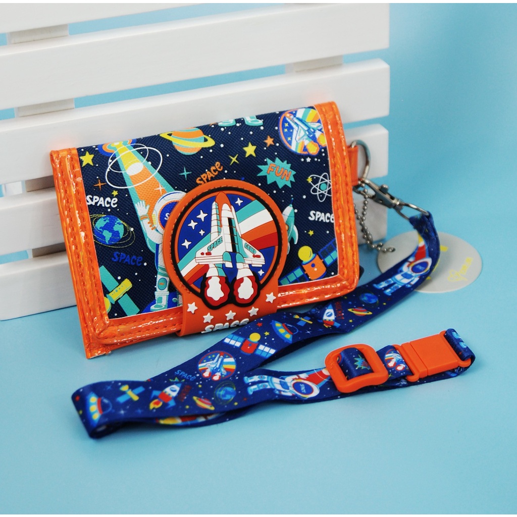 Vest wallet Children's mini wallet lanyard/Children's 2-3-fold wallet ...
