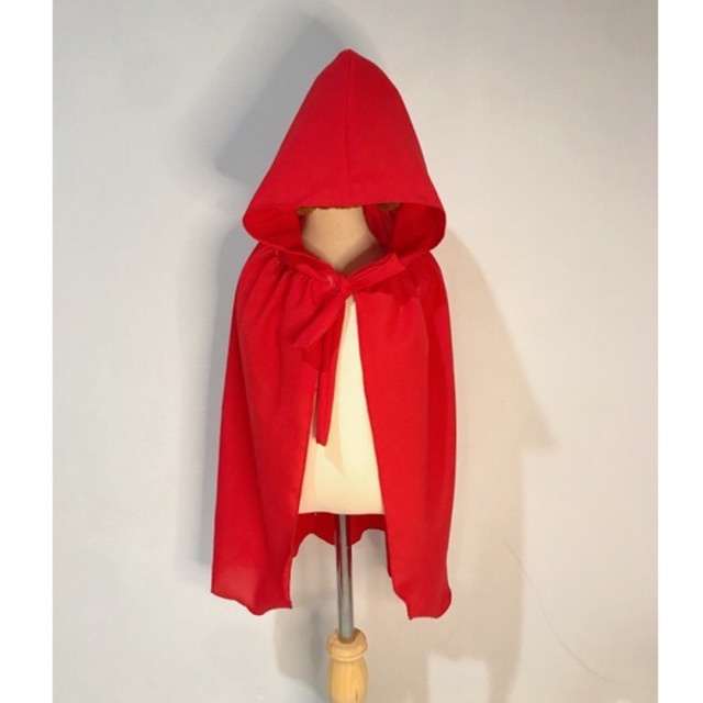 Little Red Riding Hood Cloak Fancy Cape Hat Cover | Shopee Singapore