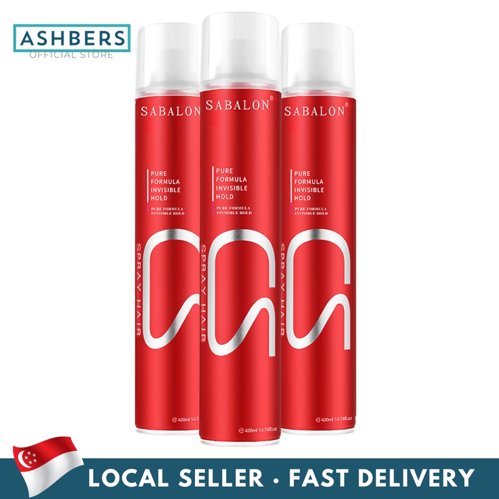 Sabalon 420ml Volume Spray Super Strong Hold Up To 20 Hrs Hair Spray ...