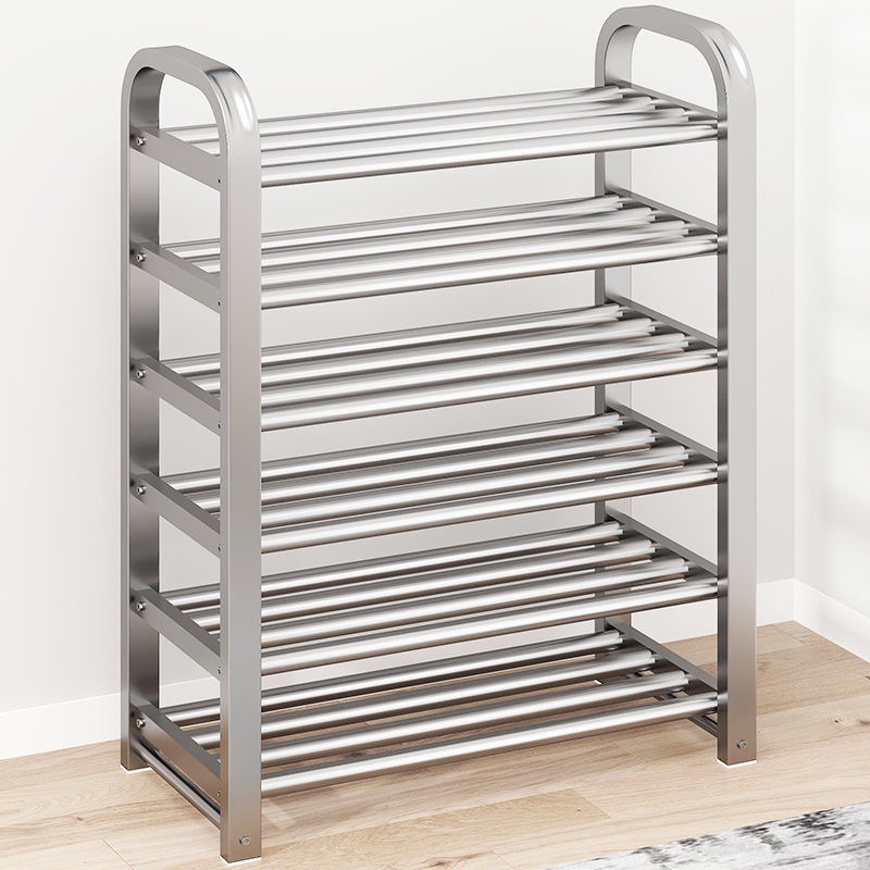 Stainless Steel Shoe Rack Simple Shoe Rack Shelf Multilayer Shelf ...