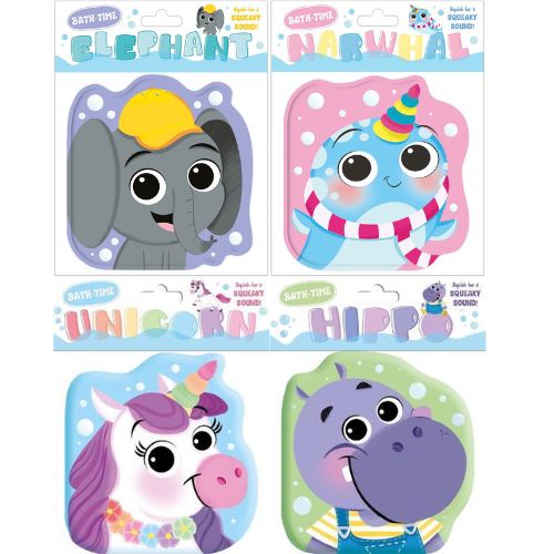 Shaped Bath Book 3 : Elephant/Narwhal/Unicorn/Hippo (Igloo) | Shopee ...