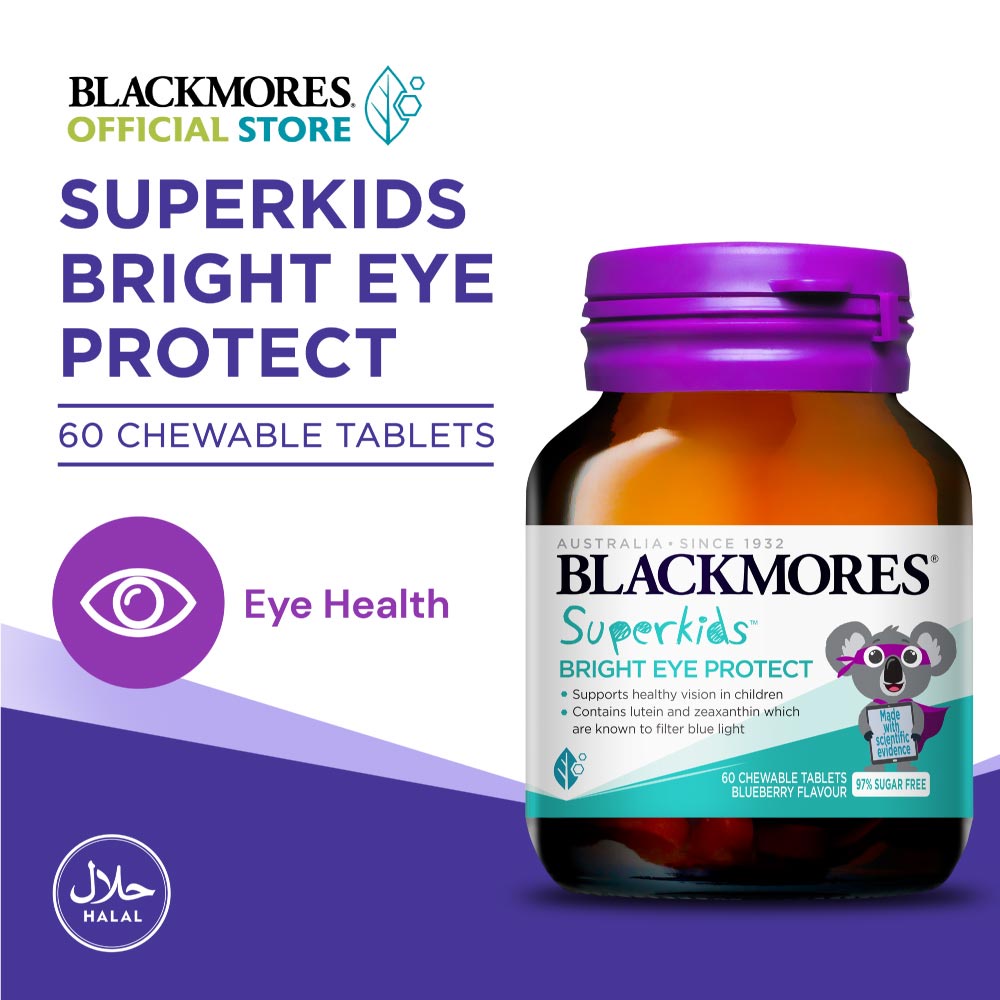 Blackmores Superkids Bright Eye Protect (60s) | Shopee Singapore
