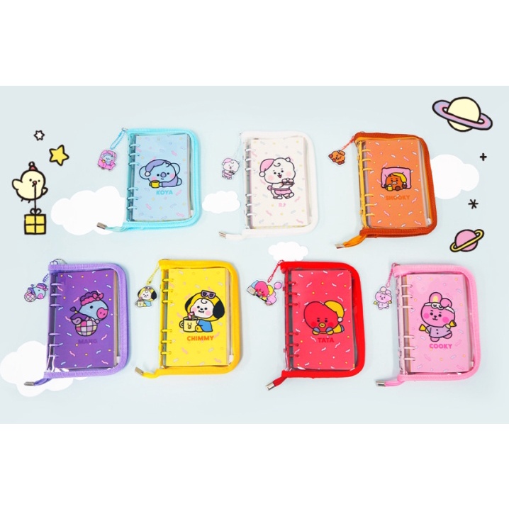 BT21 Official Retro Diary Daily Planner Work School Study Notebook Cute ...