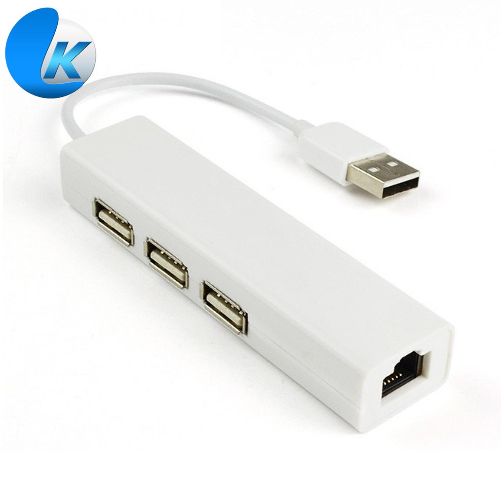 Usb to LAN Ethernet External Network Card with USB Hub - 8152 [ Kafii ...