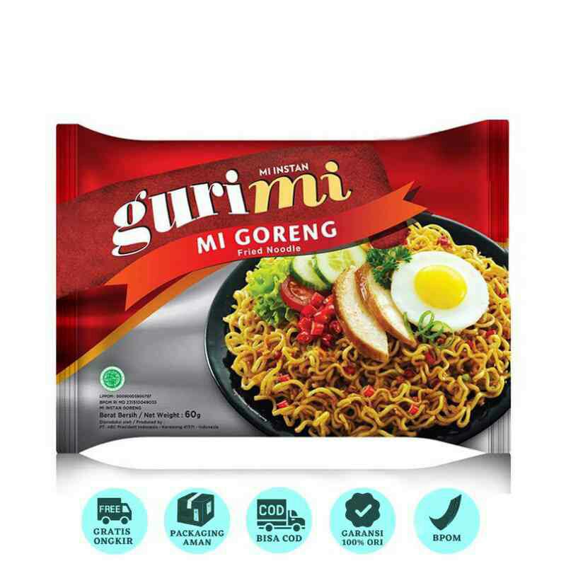 Gurimi Instant Noodles Fried Noodles [60G]/HALAL | Shopee Singapore