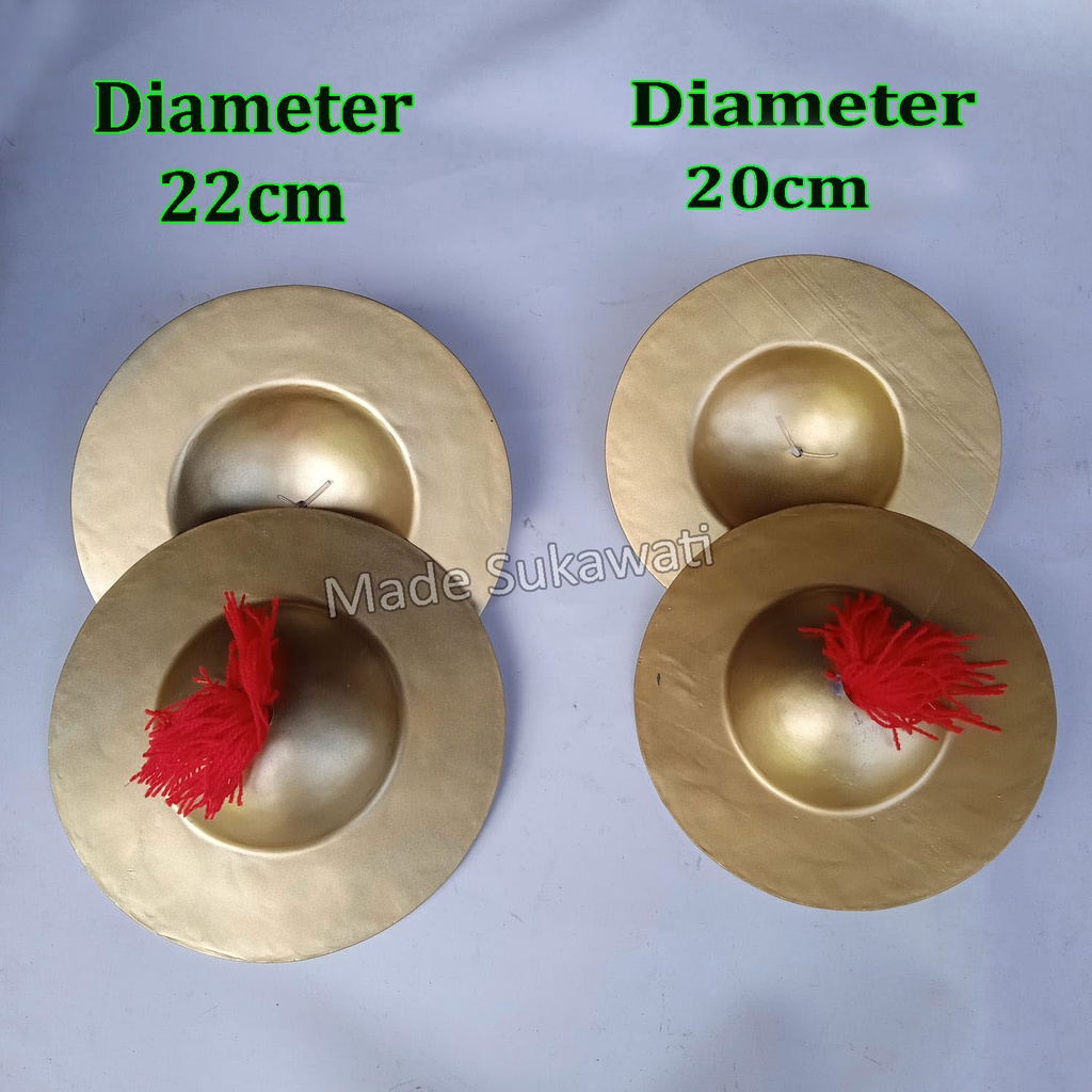 Balinese ceng ceng ceng Musical Instrument Balinese gamelan ceng 22cm ...