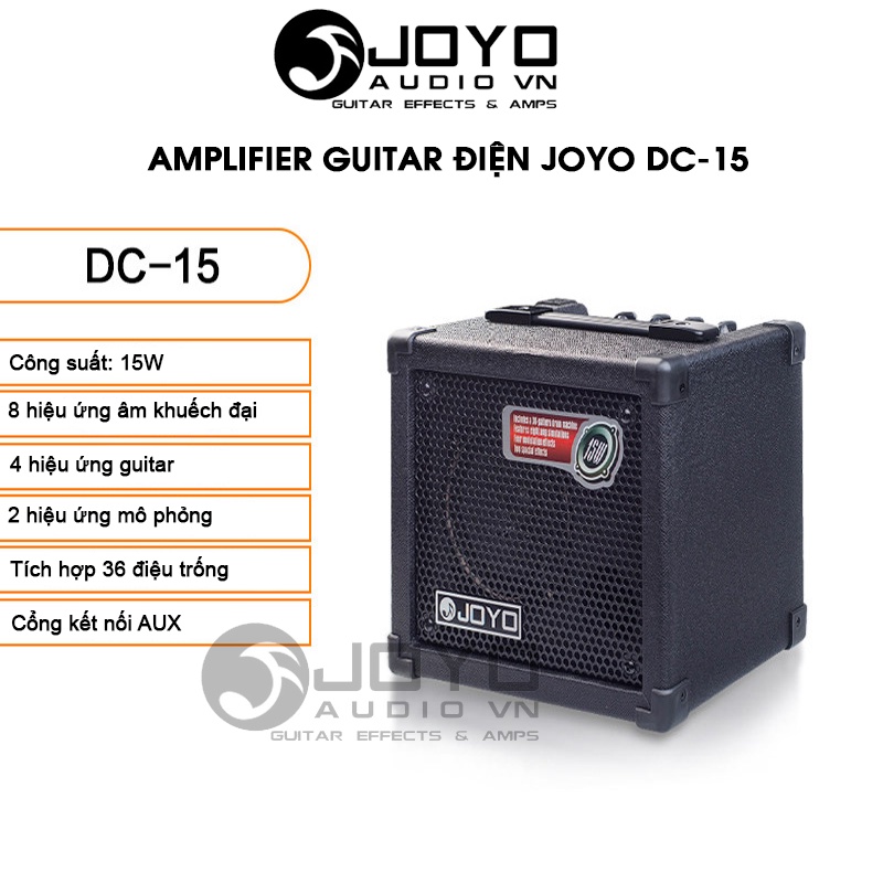 Joyo DC-15 - Electric Guitar Amplifier Speaker (Electric Guitar) 15W ...