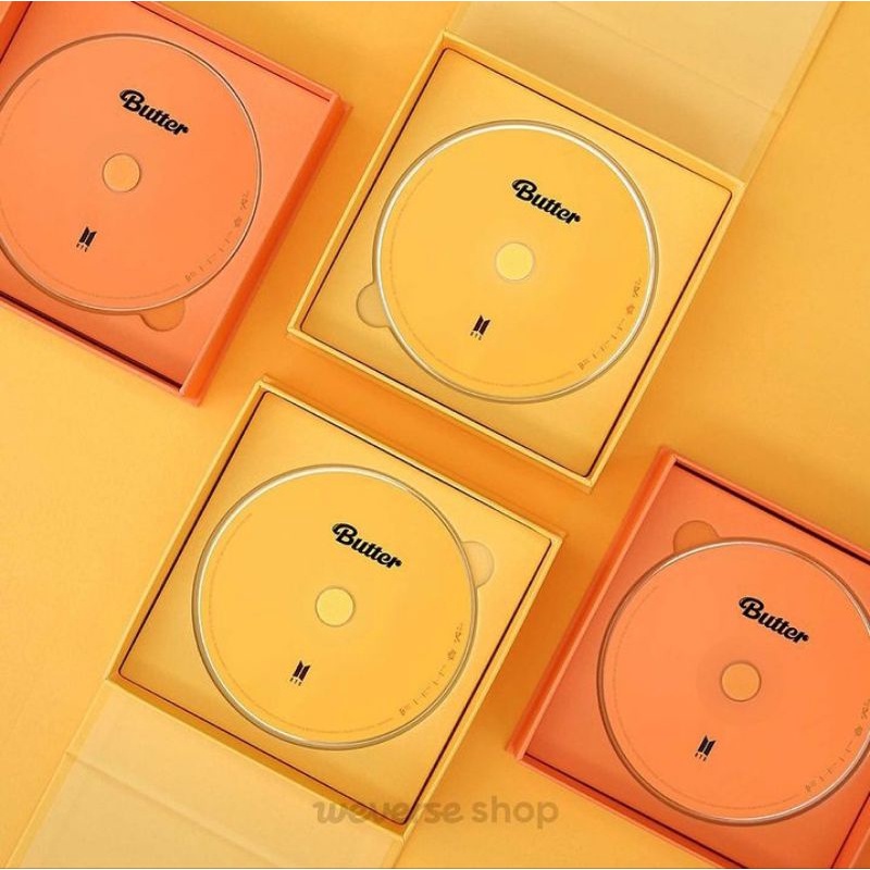 Bts Butter Album Cream Version (Official) (Unsealed) | Shopee Singapore