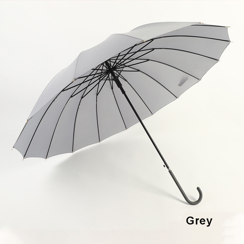 Umbrella 16 Ribs Strong Wind Resistant, with Drip-proof Case (optional ...