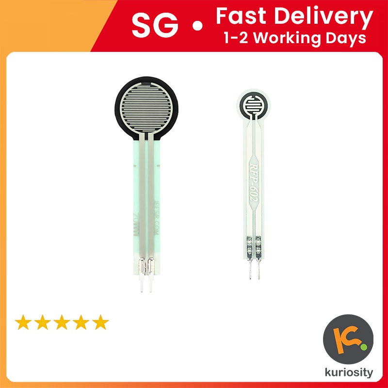 FSR402 RFP602 Thin Film Pressure Sensor with Driver | Shopee Singapore