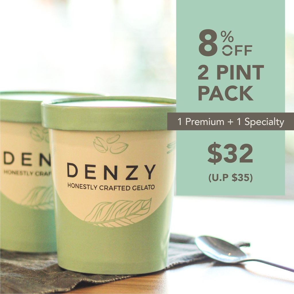 Denzy Assorted 2 Pack Pint Bundle (Specialty & Premium) | Shopee Singapore